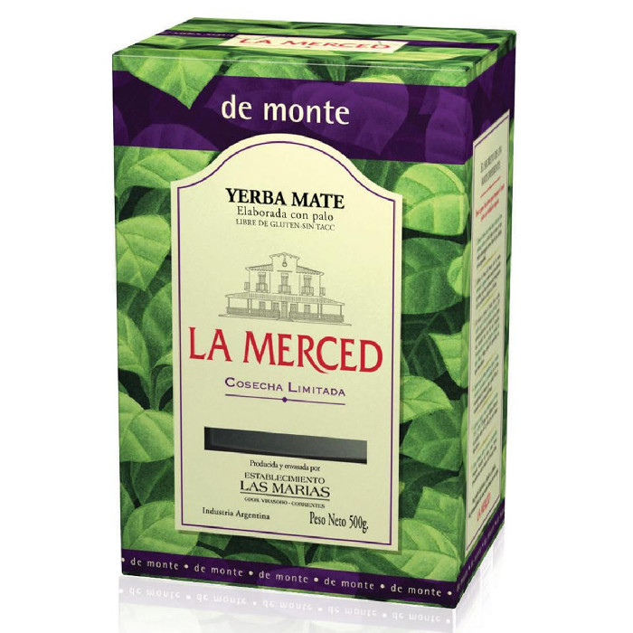 Yerba mate La Merced Monte (500 g/1,1 lb) :: foodargentina