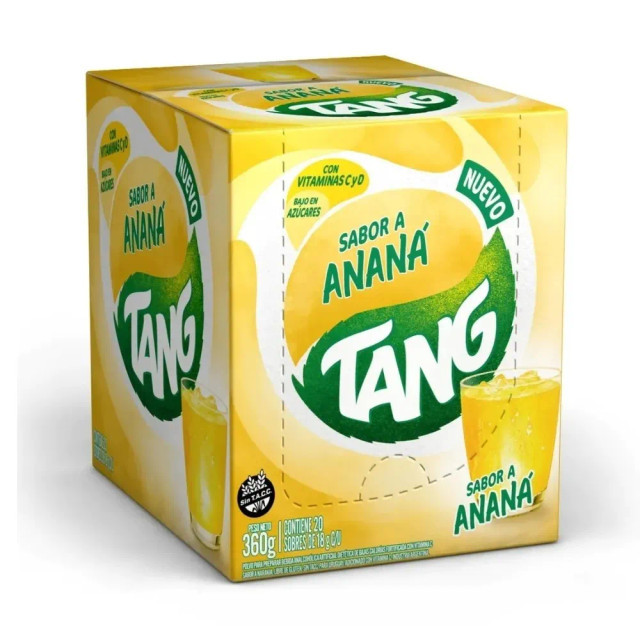 Tang Jugo en Polvo Sabor Anana, 15 g / 0.52 oz ea (caja con 20 unidades ...